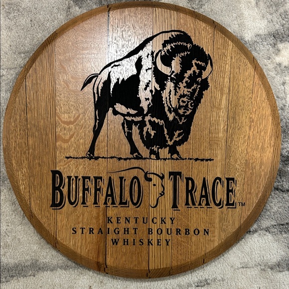 buffalo trace | Accents | Buffalo Brown Wooden Wall Art | Poshmark